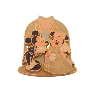 Disney | Accessories | Disney 206 Mickey Groom Minnie Bride Wedding ...